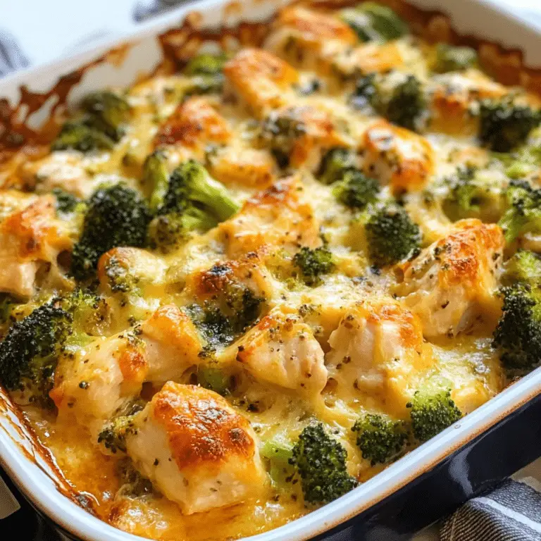 Chicken Broccoli Bake Recipe - sandyrecipes.com