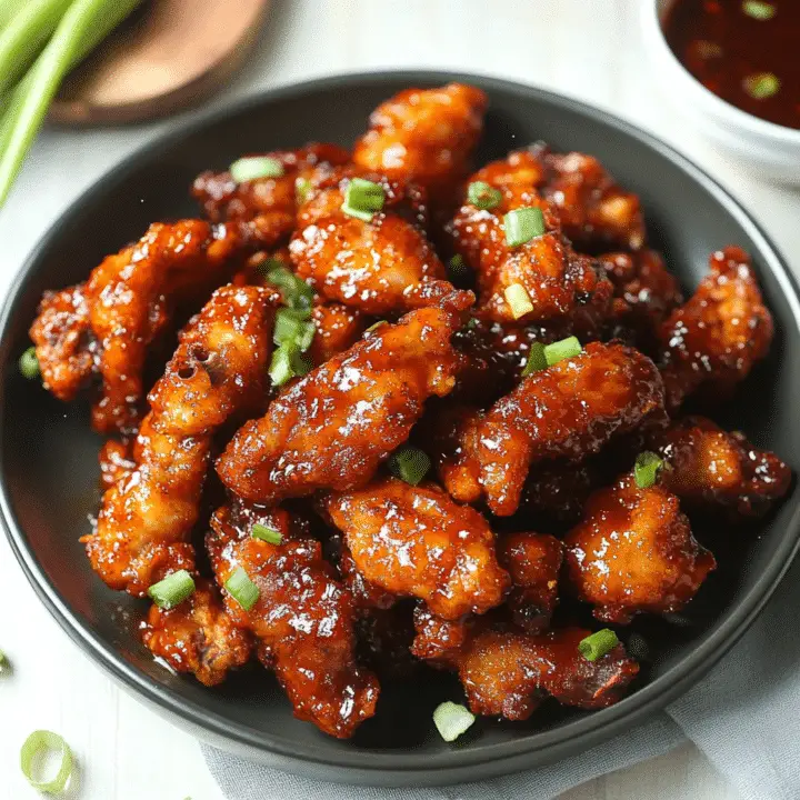 Crispy Chilli Chicken Recipe - sandyrecipes.com