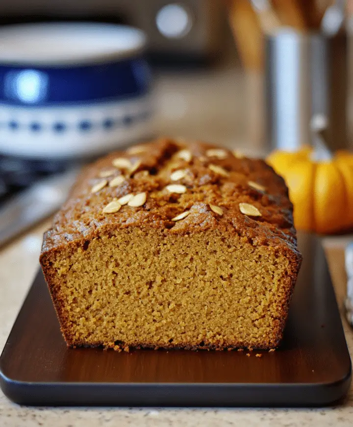 Easy Pumpkin Spice Bread Recipe - sandyrecipes.com
