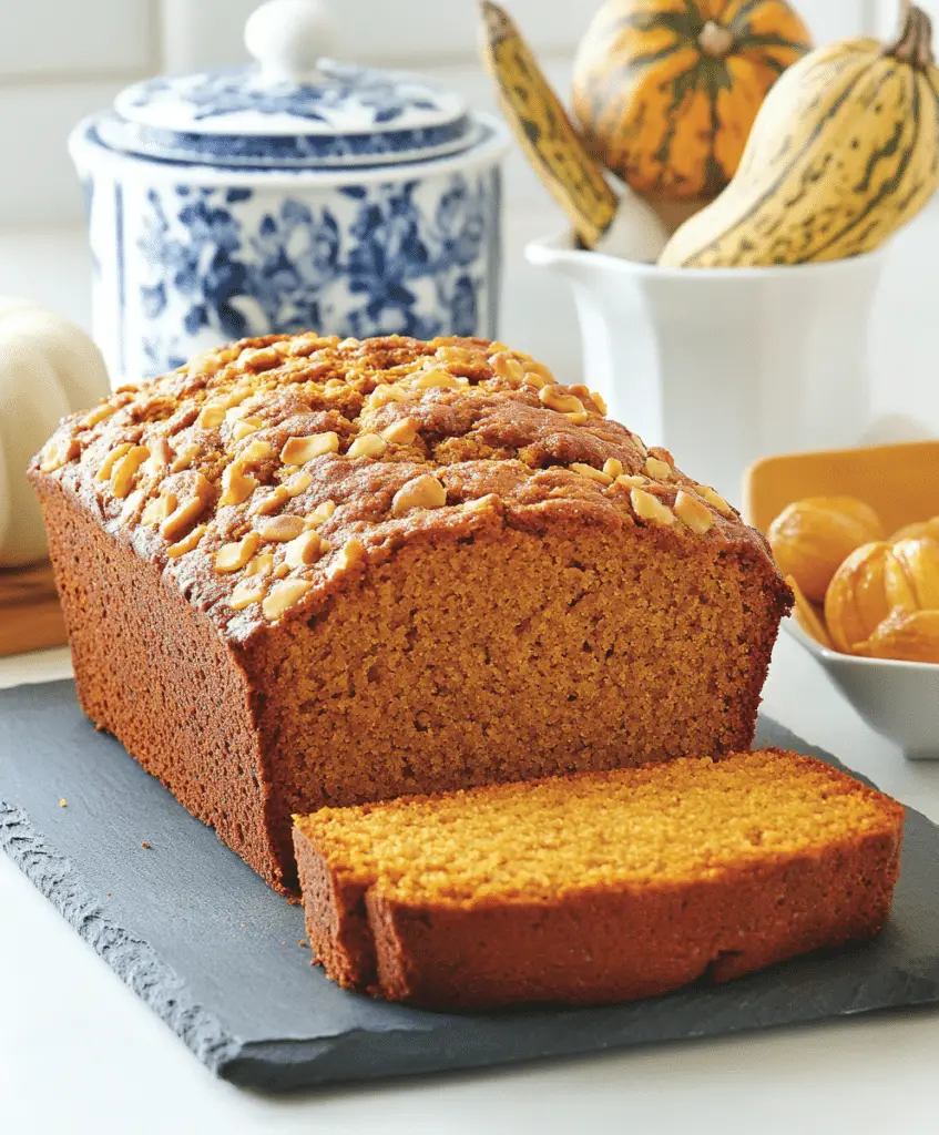 Easy Pumpkin Spice Bread Recipe - sandyrecipes.com