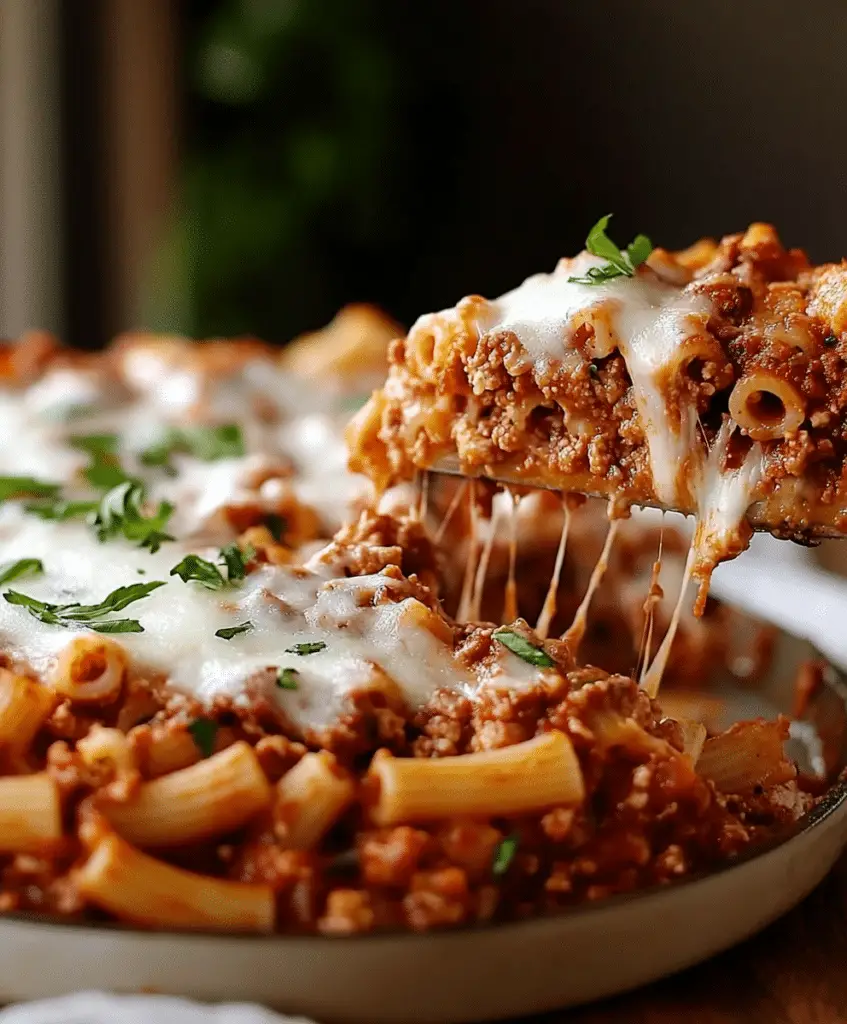 Best Baked Ziti Ever Recipe - sandyrecipes.com