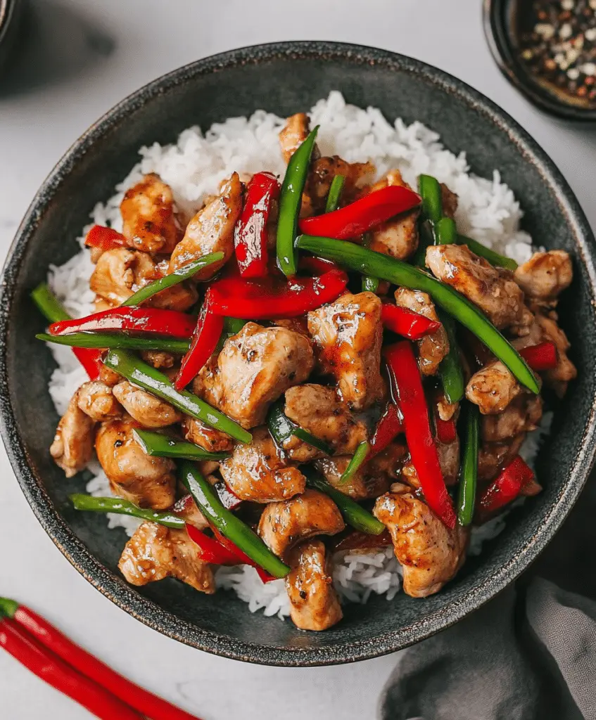 Black Pepper Chicken Recipe - sandyrecipes.com