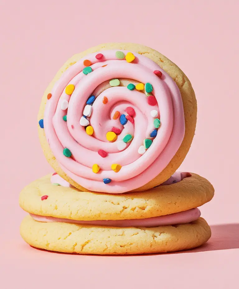 Crumbl Confetti Cookies Recipe - sandyrecipes.com