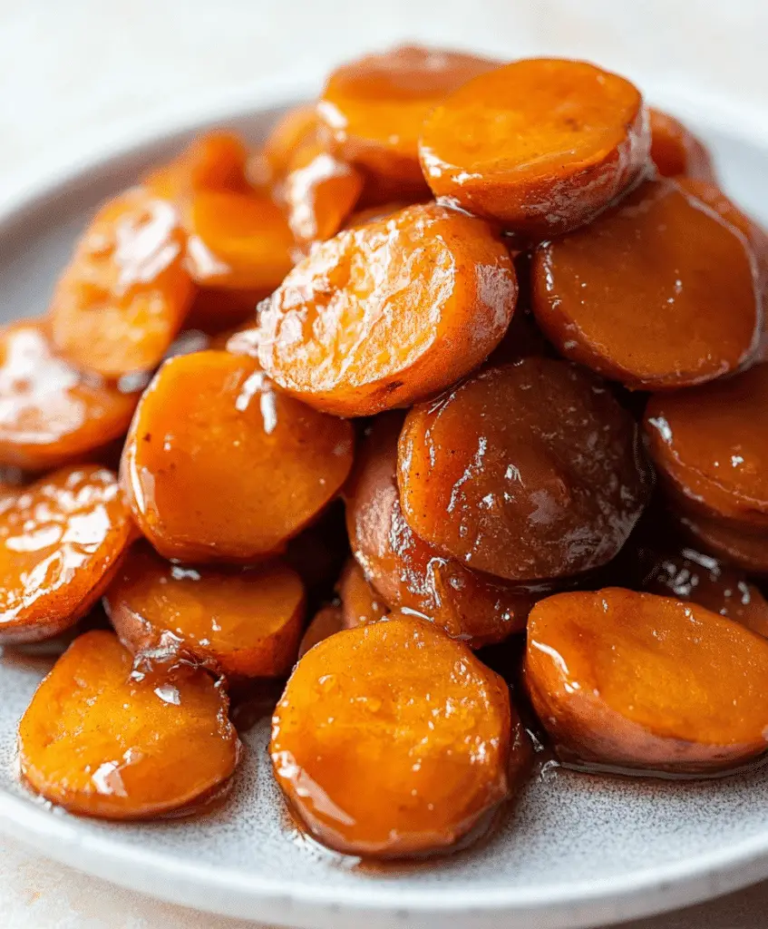 The Best Southern Candied Sweet Potatoes Recipe - sandyrecipes.com