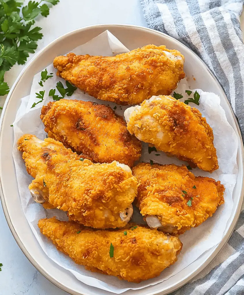 The Best Oven-fried Chicken Recipe - sandyrecipes.com