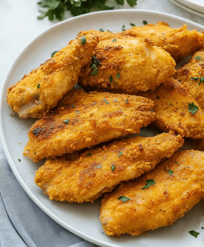 The Best Oven-fried Chicken Recipe - sandyrecipes.com