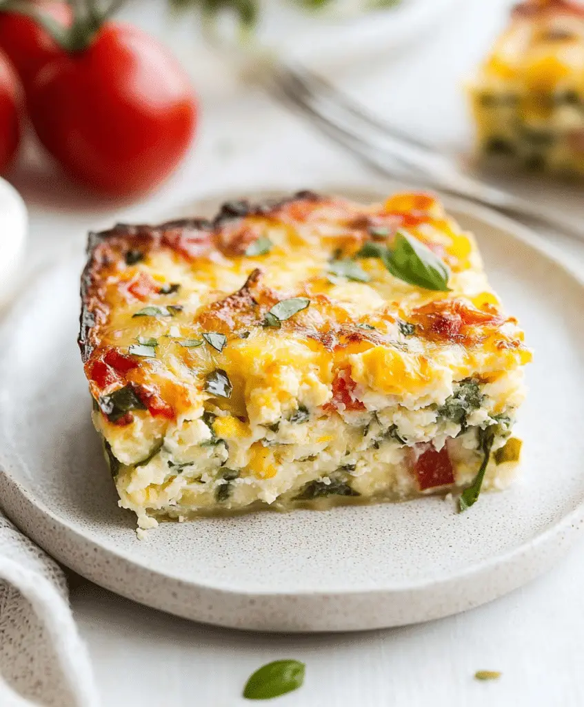 Baked Cottage Cheese Eggs Recipe - sandyrecipes.com