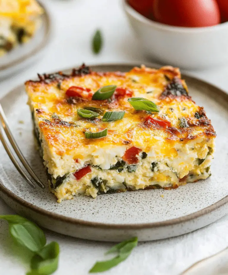 Baked Cottage Cheese Eggs Recipe - sandyrecipes.com