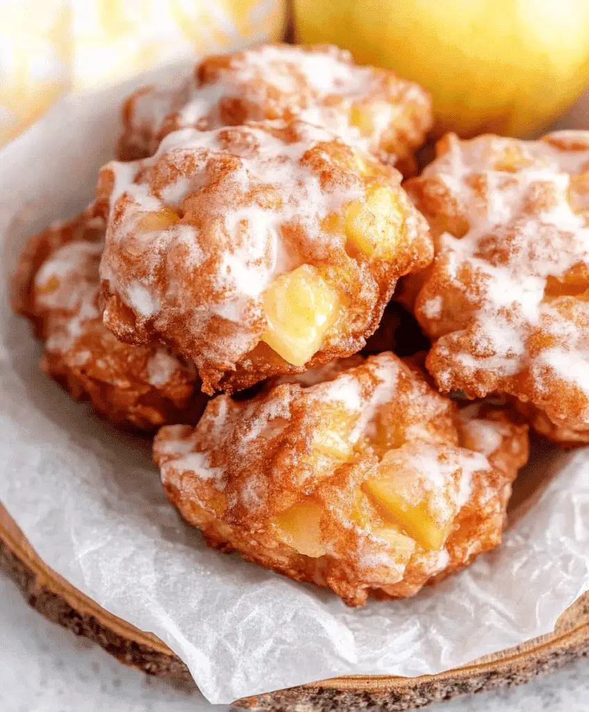 Big Apple Fritters Recipe - sandyrecipes.com