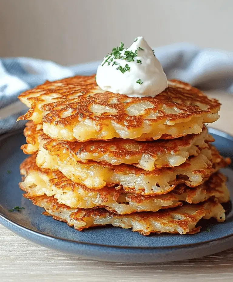 German Potato Pancakes Recipe - sandyrecipes.com