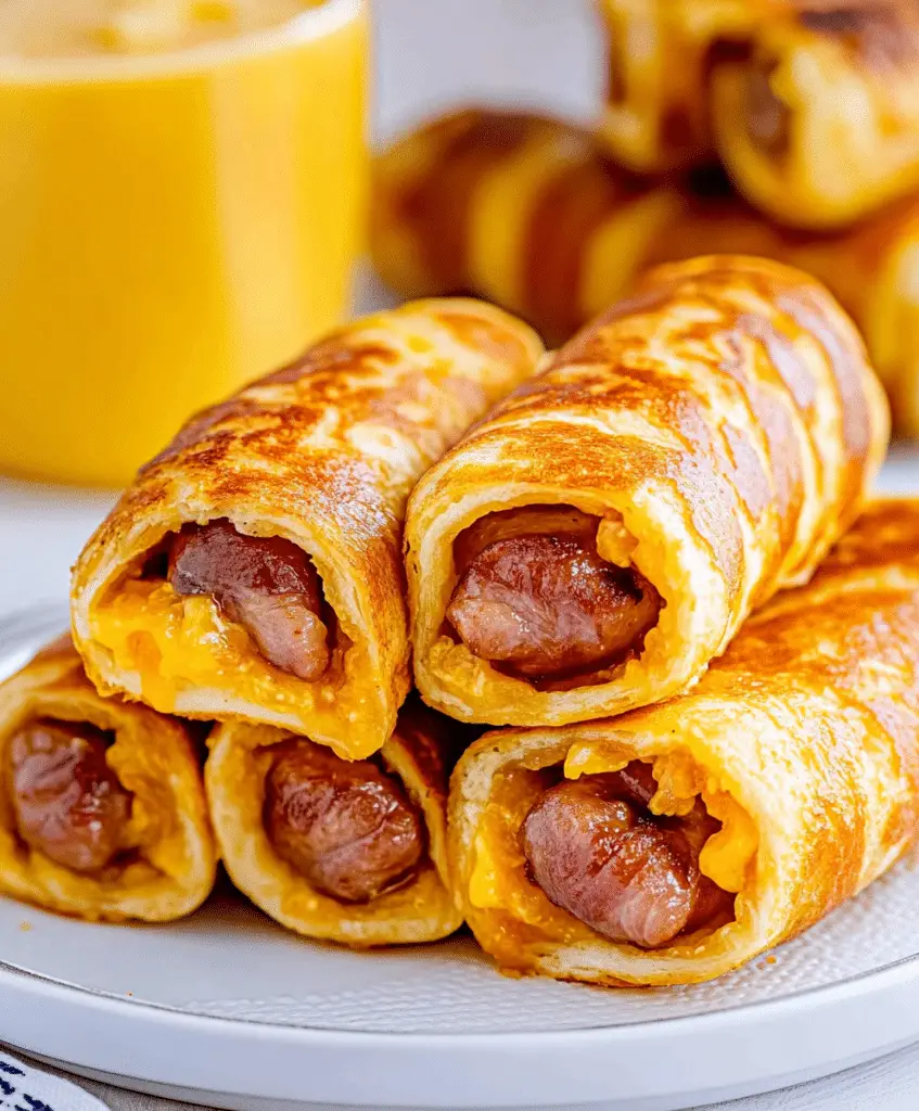 Breakfast Pigs In A Blanket Recipe - sandyrecipes.com