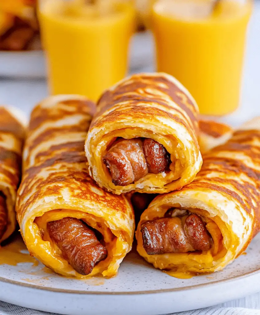 Breakfast Pigs In A Blanket Recipe - sandyrecipes.com