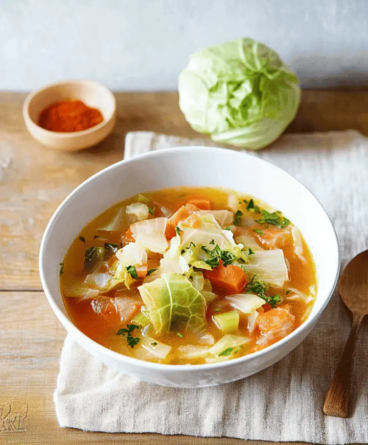 Cabbage Fat-burning Soup Recipe - sandyrecipes.com