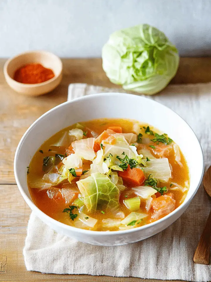 Irish Bacon Cabbage And Potato Soup Recipe - sandyrecipes.com