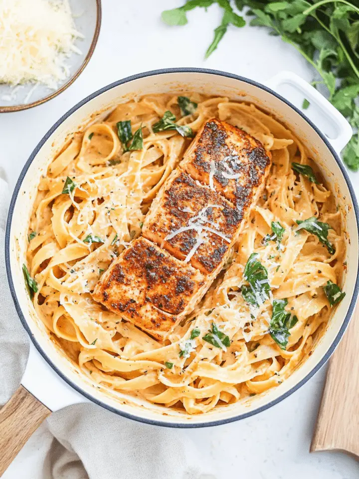 Creamy Tomato Rigatoni Pasta Recipe - sandyrecipes.com