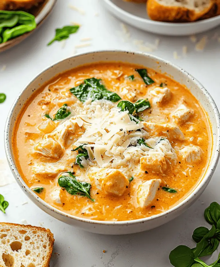 Crock Pot Creamy Chicken Parmesan Soup Recipe - sandyrecipes.com