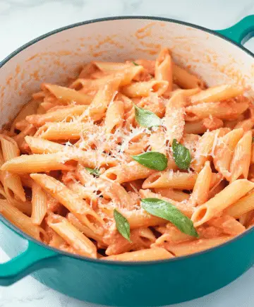 Italian Pink Sauce – Rose Pasta Recipe - sandyrecipes.com