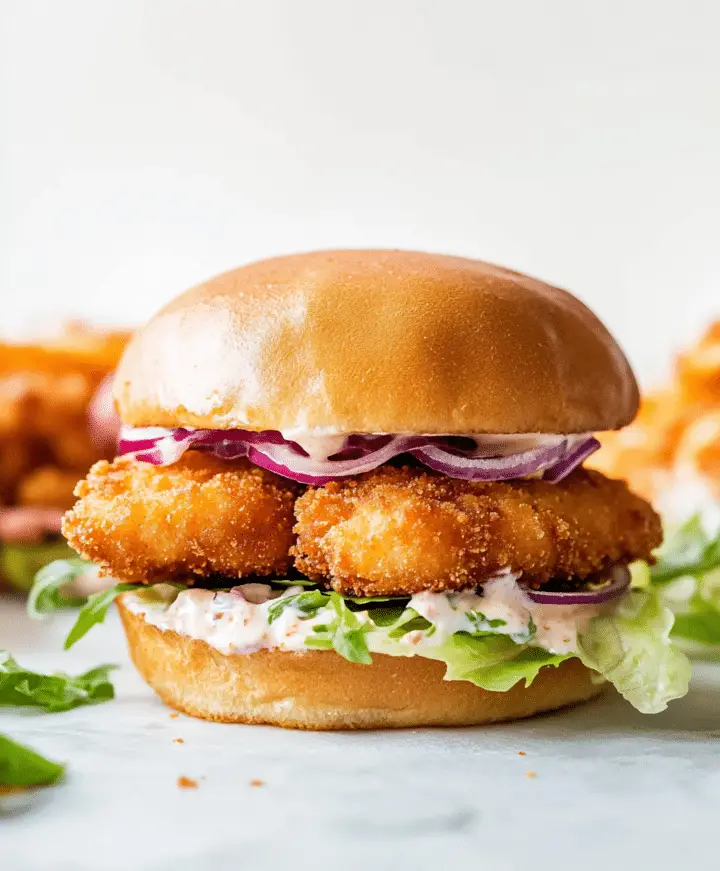 Crispy Fried Cod Fish Sandwich Recipe - sandyrecipes.com