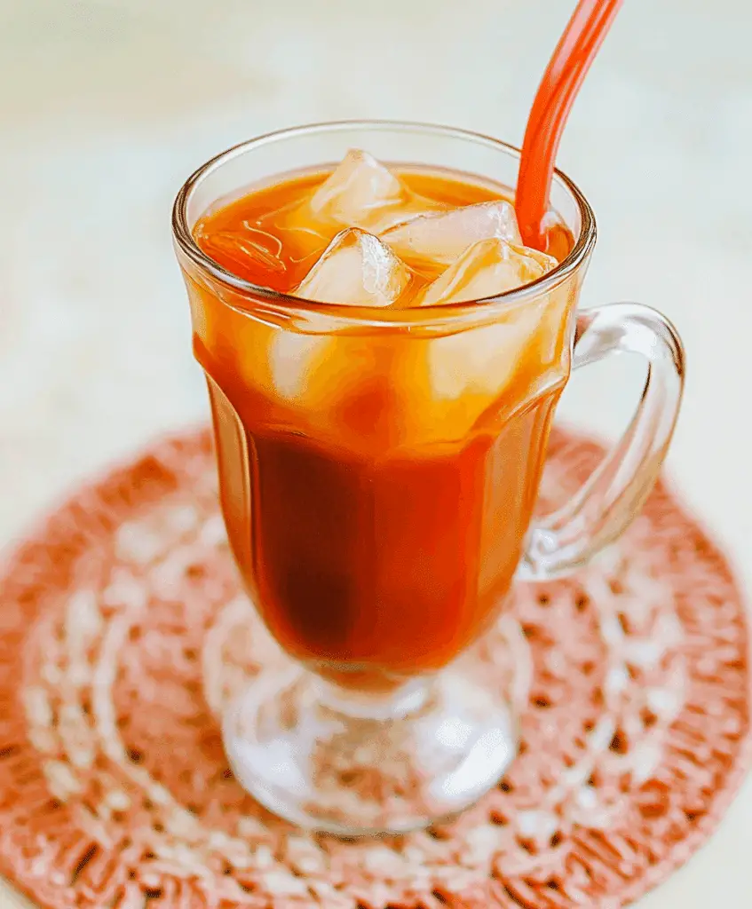 Easy Thai Iced Tea Recipe - sandyrecipes.com